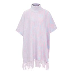 ebeeza Damen Sweater in LILA MEHRFARBIG | Gr.: XS/S