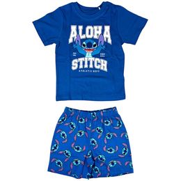 Lilo and Stitch Schlafanzug Disney Lilo & Stitch in Blau | Gr.: 110