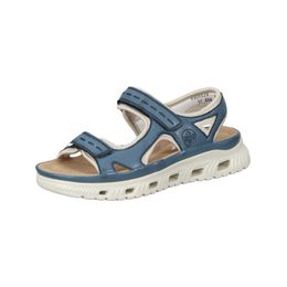Rieker Komfort-Sandalen in royal/perlcreme | Gr.: 36