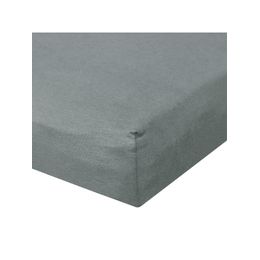 BettwarenShop Spannbettlaken Ultra-Stretch in anthrazit | Gr.: 90x200 cm - 100x220 cm