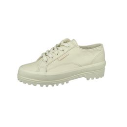 Superga Leder-Sneakers "Alpina" in Creme | Gr.: 38