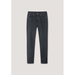 hessnatur Jeans LINN High Rise Slim in schwarz | Gr.: 27-32