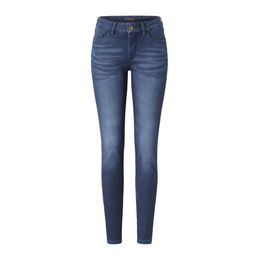 Paddock's Paddock's 5-Pocket Jeans, Joggdenim LUCY Superior in medium blue used moustache | Gr.: 38/L32