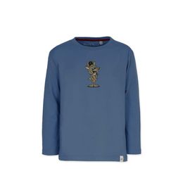 Band of Rascals Longsleeve " Wolf " in blau | Gr.: 98/104