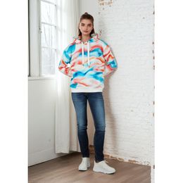 Salzhaut Hoodie T&Ouml;HN in Multicolor Verlauf | Gr.: S