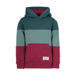 Band of Rascals Kapuzenpullover " 3C Block " in racing-green-bordeaux | Gr.: 122/128