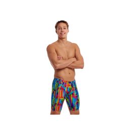 Funky Trunks The Glitch Jammer Badeshorts chlorresistent und schnelltrocknend in bunt | Gr.: 30