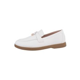 Ital-Design Halbschuh in Wei&szlig; | Gr.: 36