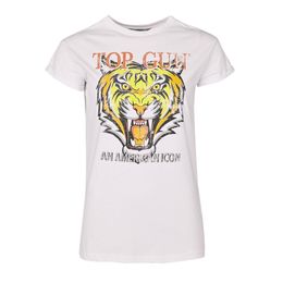 Top Gun T-Shirt TG20214002 in white | Gr.: XXL
