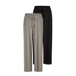 DENIMFY Stoffhose / Chino DFBrenda 2er comfort/relaxed in Mehrfarbig | Gr.: L