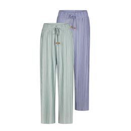 DENIMFY Stoffhose / Chino DFBrenda 2er comfort/relaxed in Mehrfarbig | Gr.: XL
