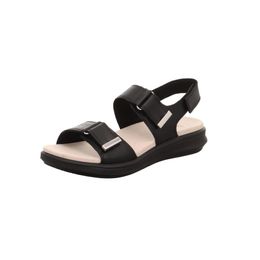 Legero Riemchensandale ELLA in Metallic Black | Gr.: 39