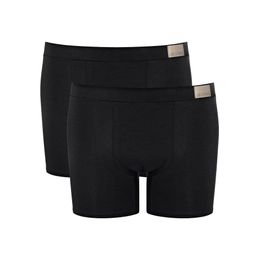 Sloggi Boxershort 2er Pack in Schwarz | Gr.: S