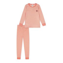 Schiesser Pyjama Natural Love in apricot | Gr.: 140