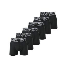 Replay Boxershort 6er Pack in Schwarz | Gr.: XL