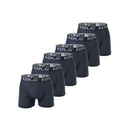 Replay Boxershort 6er Pack in Dunkelblau | Gr.: L