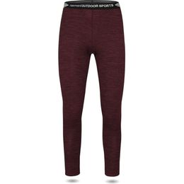 Normani Outdoor Sports Damen Merino Unterhose Perth in Rot | Gr.: XS