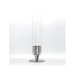 UNUS Tischkamin Gartenfackel Ethanol in Silber | Gr.: onesize