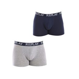 Anson Replay Underwear 2er-Set: Boxershorts in Multicolored | Gr.: L