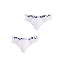 Anson Replay Underwear 2er-Set: Slip in White | Gr.: XXL