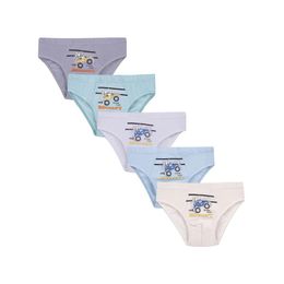 LOREZA 5er Set Slips- Rallye - Bunt | Gr.: 140/146
