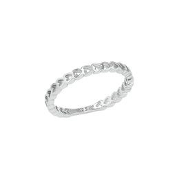Amor Ring Silber 925, rhodiniert in Silber | Gr.: 56