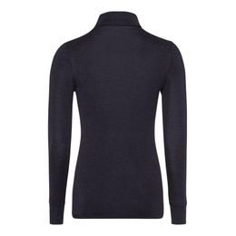 Hanro Rollkragenshirt Woolen Silk in anthracite | Gr.: L
