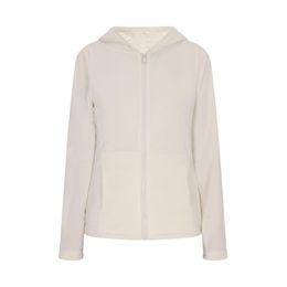 SANIKA Damen Fleecejacke in Weiss | Gr.: XS