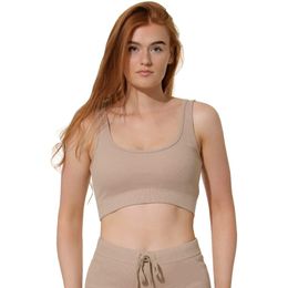 Yenita Kurztop in Beige | Gr.: L