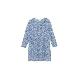 Minymo Sommerkleid MIDress LS AOP in Blau | Gr.: 98