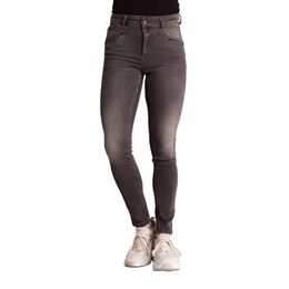 Zhrill Damen Skinny Jeans ZHKELA in Schwarz | Gr.: 28