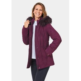 GOLDNER Steppjacke Steppjacke mit Kapuze in pflaume | Gr.: 42