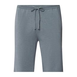 Hanro Pyjamashorts Casuals in ocean melange | Gr.: M