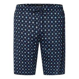 Hanro Schlafshorts Night & Day in regatta tie print | Gr.: S