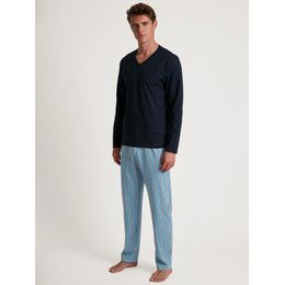 Calida Pyjama in dolphin blue | Gr.: M