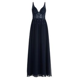 Vera Mont Abendkleid mit Stickerei in Night Sky | Gr.: 38