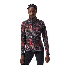 Berghaus Fleeceoberteil in CHEVIOT MONOCHROME RED | Gr.: M