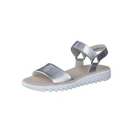 Paul Green Sandalen in Metallic Silver | Gr.: 40,5
