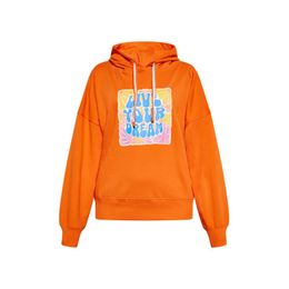 ebeeza Damen Hoodie in Orange | Gr.: XS