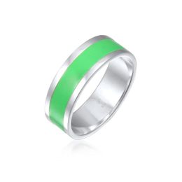Kuzzoi Ring 925 Sterling Silber in Gr&uuml;n | Gr.: 60
