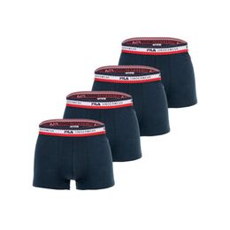 Fila Boxershort 4er Pack in Blau | Gr.: M