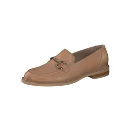 Paul Green Leder-Mokassins in Beige | Gr.: 40,5