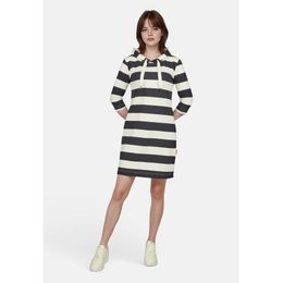 Salzhaut Kurzes Kleid (Mini) USE in Navy Offwhite | Gr.: 3XL