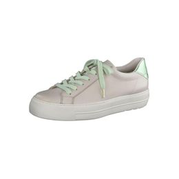 Paul Green Leder-Sneakers in Beige | Gr.: 40,5