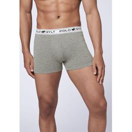 POLO SYLT 3er-Set: Boxershorts in Grau | Gr.: S