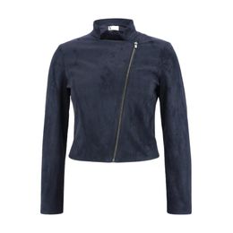 Vera Mont Bikerjacke mit Rei&szlig;verschluss in Night Sky | Gr.: 42
