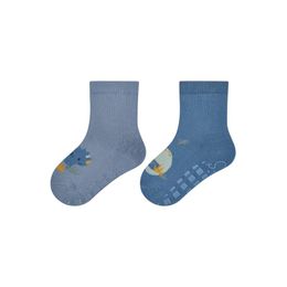 Sterntaler ABS Socken 2er-Pack Dino in helles blau | Gr.: 26