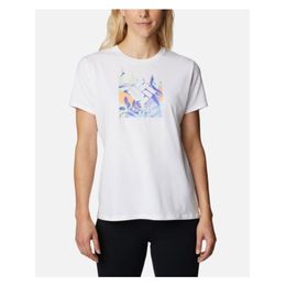 Columbia Tshirt in Weiß | Gr.: XS