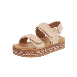 Ital-Design Sandale & Sandalette in Beige | Gr.: 39