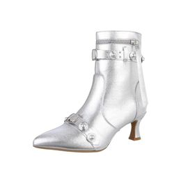 Ital-Design High Heel in Silber | Gr.: 37